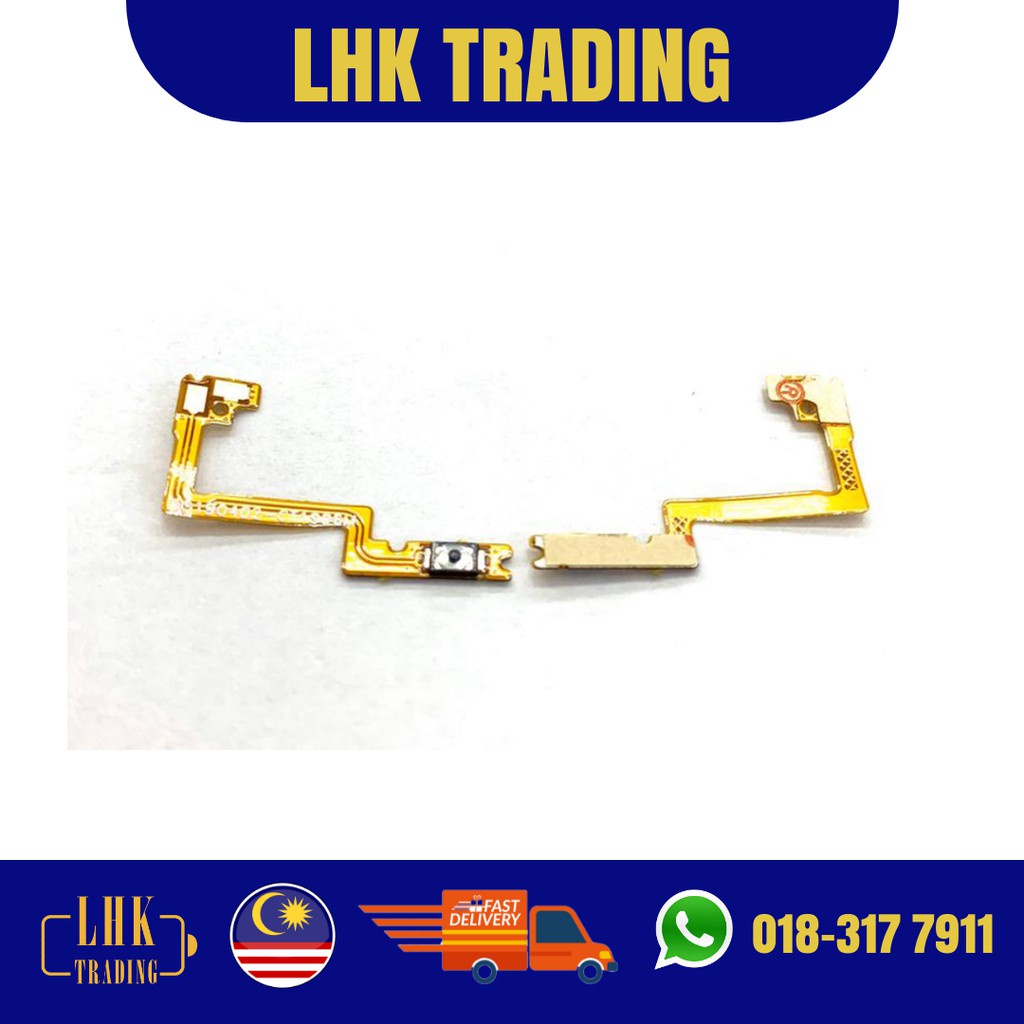 Oppo A3S CPH1853 Power On Off Button Flex Cable Ribbon Replacement Part ...