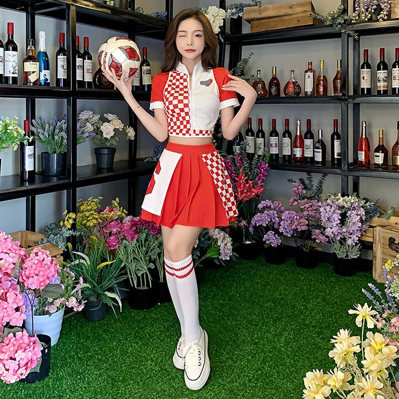 World Cup Cheerleading Accessories Women's Adult Football Baby Uniform ...
