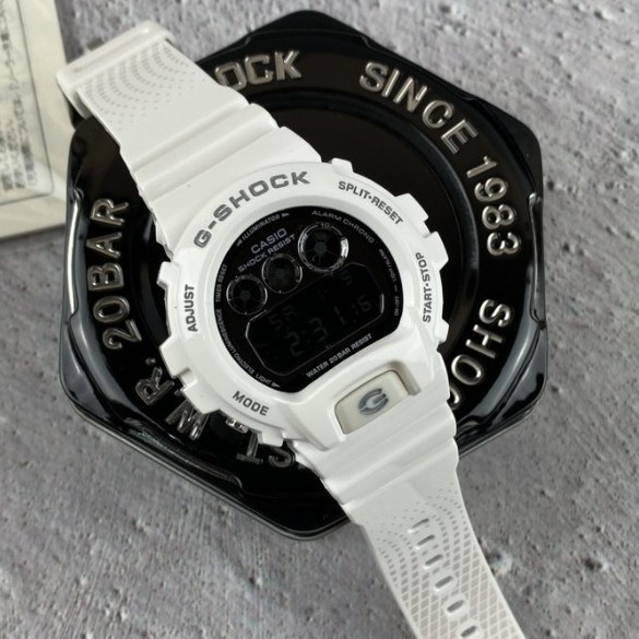 G Shock DW6900 White NB7 Autolight G shock DW6900 White Jam Tangan ...