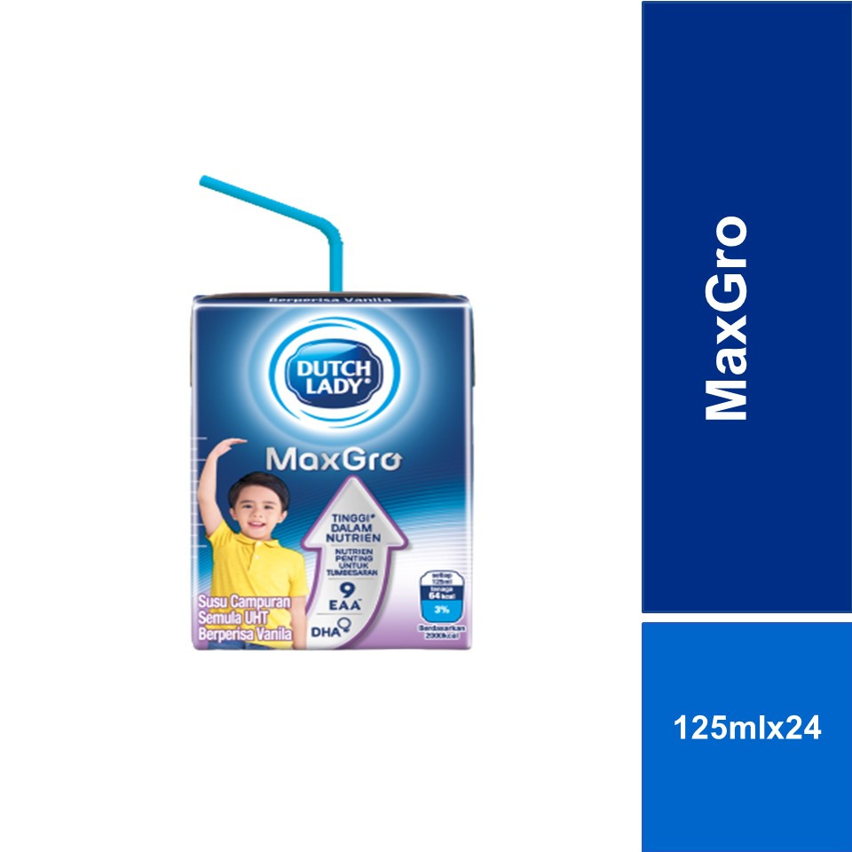 Dutch Lady Maxgro UHT 125ml X 24 | Shopee Malaysia
