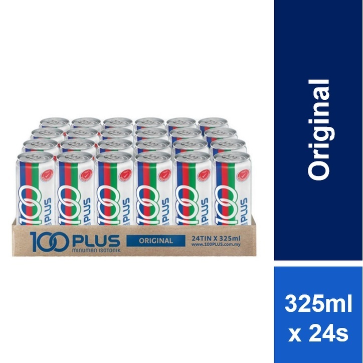 [Carton of 24]100PLUS Original 325ml | Shopee Malaysia