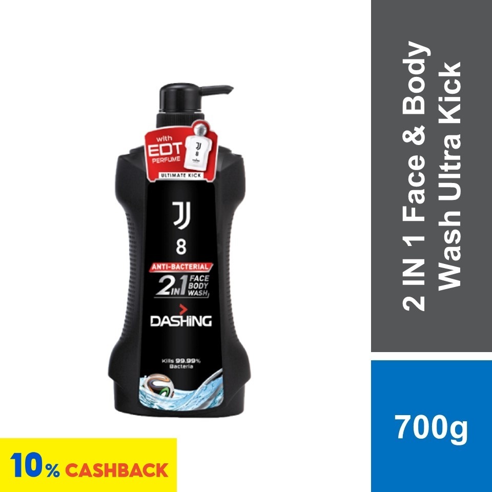 Dashing 2In1 Face & Body Wash Ultra Kick 700g | Shopee Malaysia
