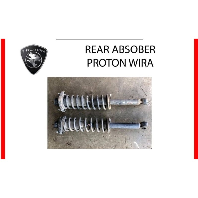 Rear absorber proton wira/satria 1.3/1.5 Rear absorber proton wira ...