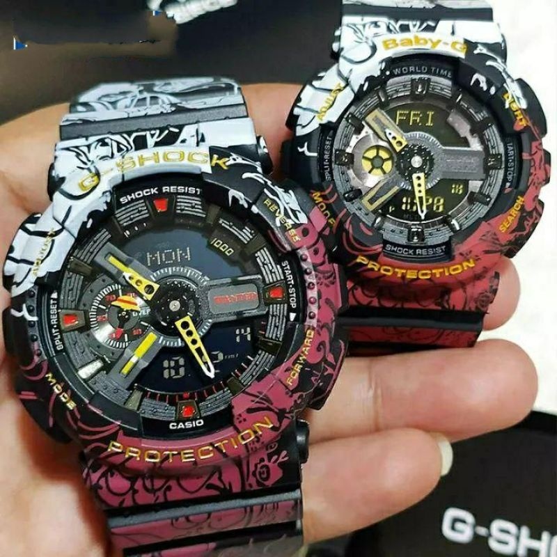 JAM TANGAN G SHOCK COUPLE GA110 GSHOCK + BABY G (JAM TANGAN LELAKI ...
