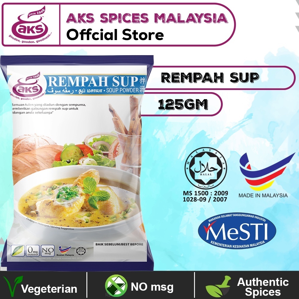 Serbuk Sup | Roasted Soup Powder [125G] - AKS | Shopee Malaysia