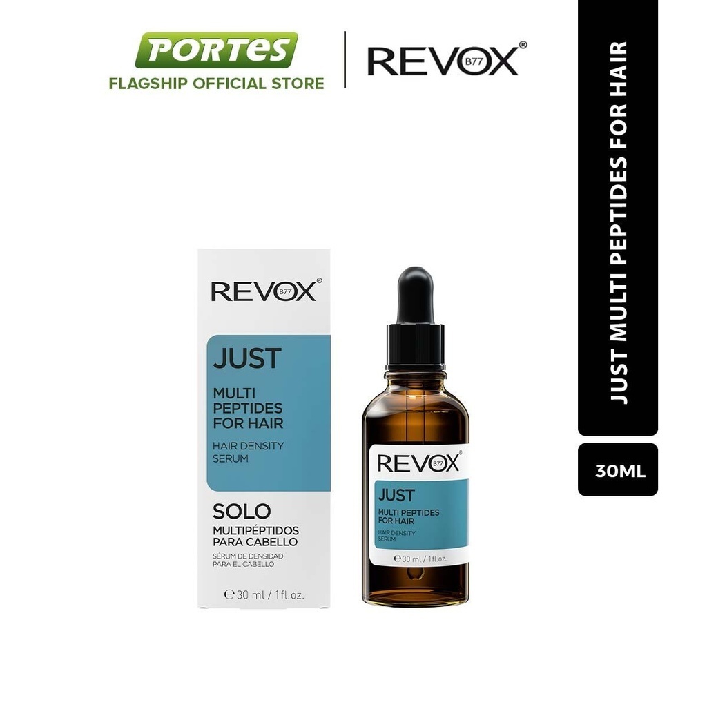 REVOX B77 JUST Multi Peptides For Hair Density Serum (30ml) | Shopee ...