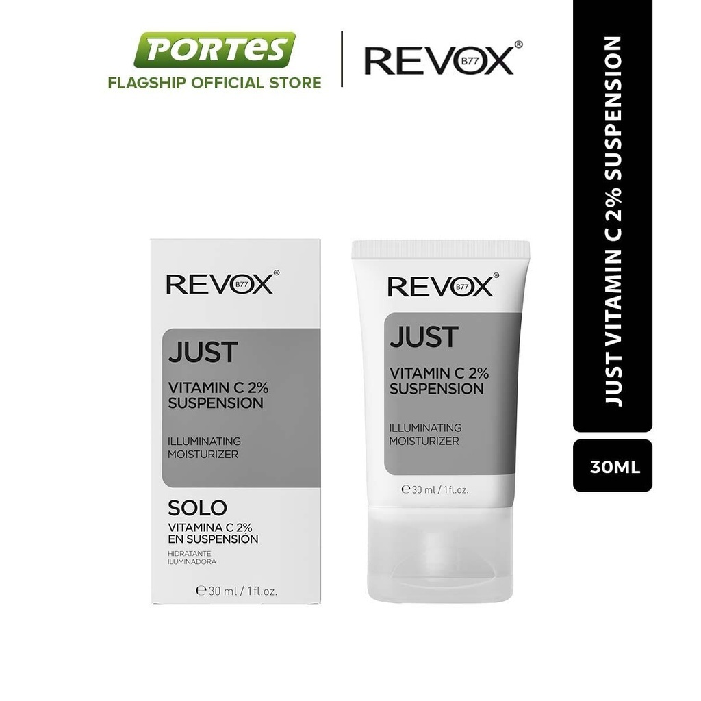 REVOX B77 JUST Vitamin C 2% Suspension Illuminating Moisturizer (30ml ...