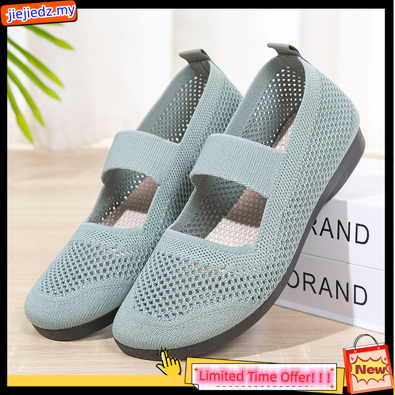 Kasut Wanita Falt Shoes Women Casual Shoes Women Breathable Shoes Kasut ...