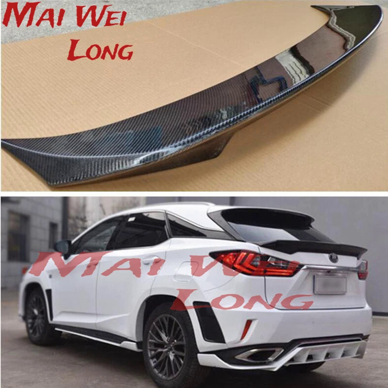 High Quality CARBON FIBER REAR WING TRUNK LIP SPOILER FOR LEXUS RX ...