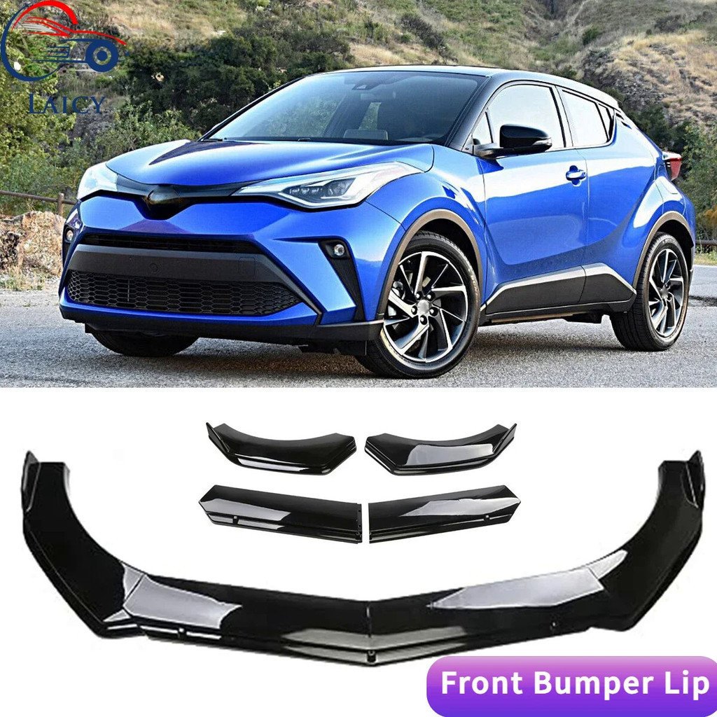 LAICY For TOYOTA CHR C-HR 2018-2022 Car Front Bumper Chin Lip Spoilers ...