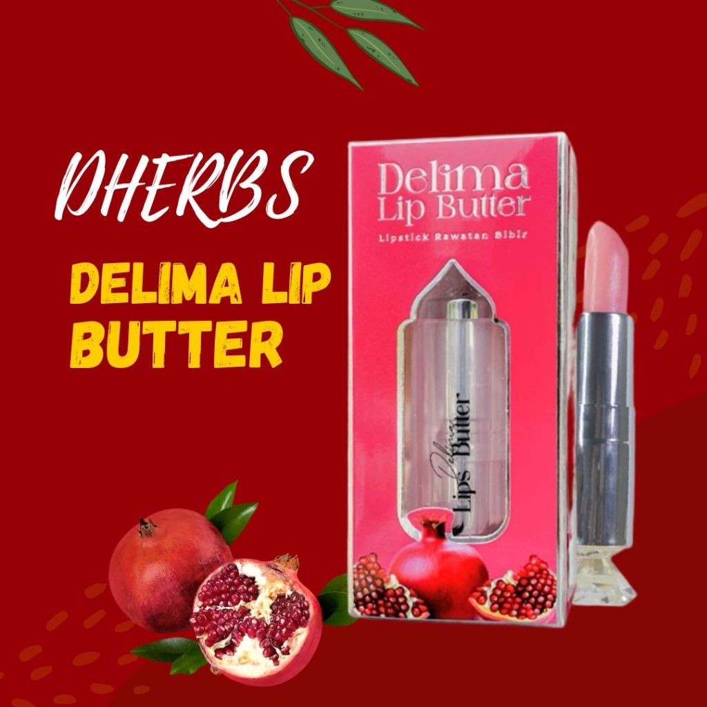 DHerbs Lipstick Collagen New Packaging & Old Pakaging / DELIMA LIP BUTTER/ANAS LIP BUTTER BALM ...