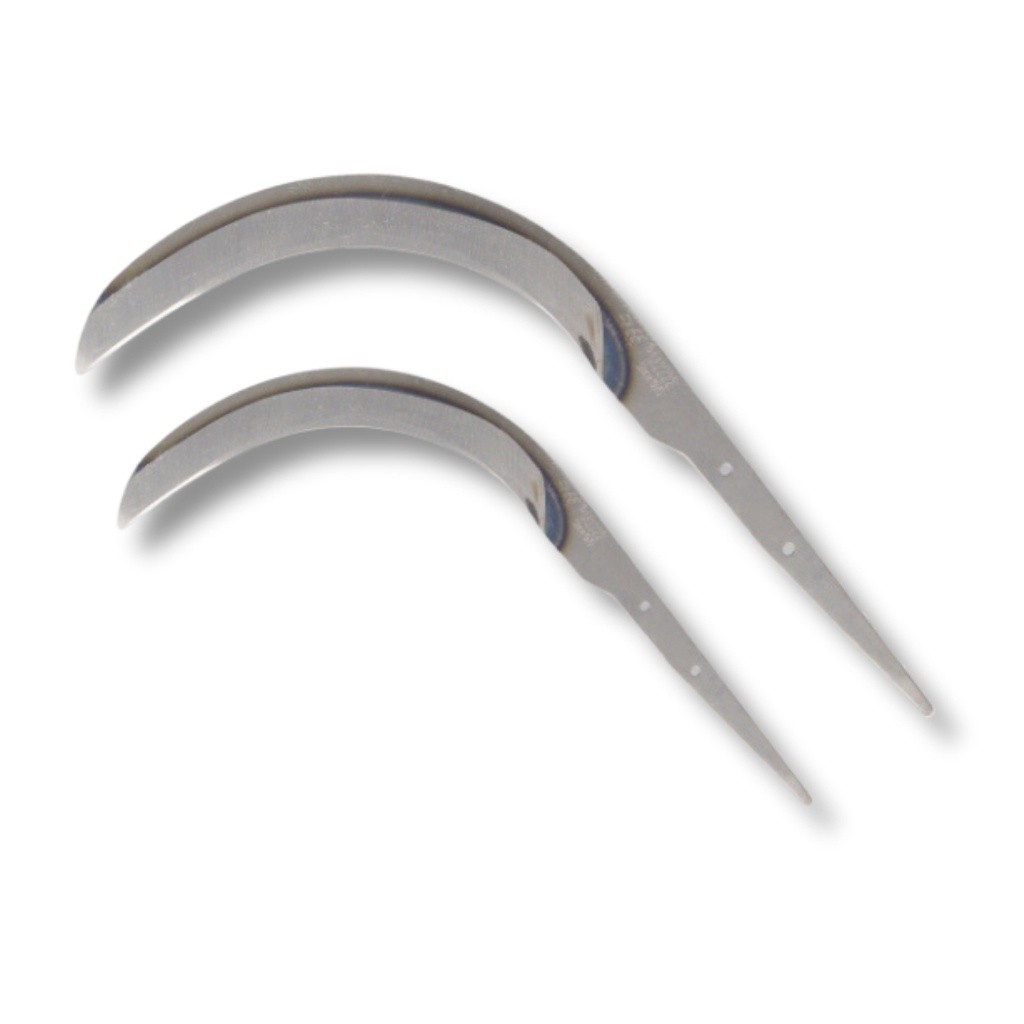 SAMLEE M2222 Coconut Sickle [Heavy Duty Spring Steel] Kait Sabit Kelapa ...