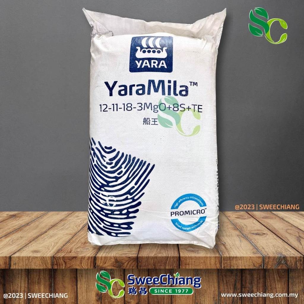 Yara YaraMila Complex 12-11-18-3MgO+8S+TE 50kg (Chloride-free SOP Based ...