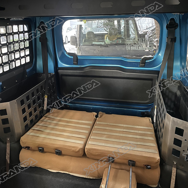 Jimny JB74 Accessories Car Metal Rear Organizer Storage Box for Suzuki Jimny JB74W JB64W JB74 ...