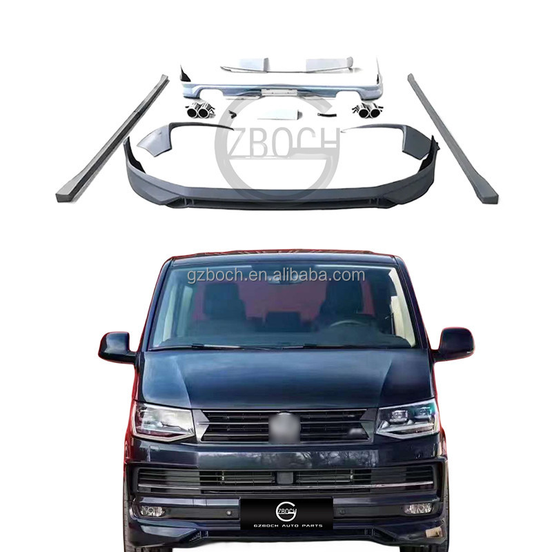 Wholesale car bumper for VW 2016 T6 facelift ABT body kit front rear ...
