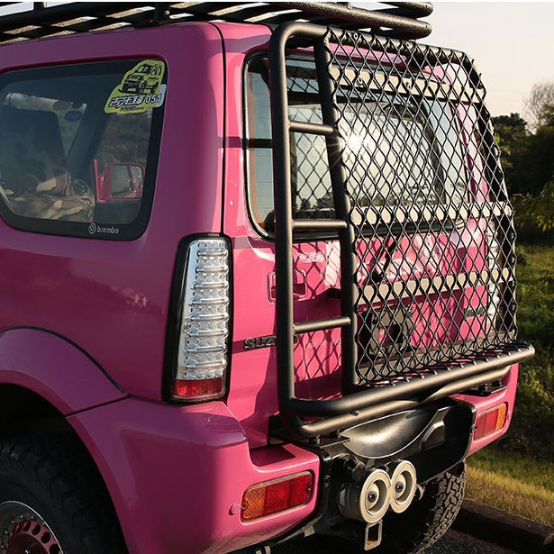 JIMNY ACCESSORIES Rear Ladder + Trunk Dashboard Bracket for Suzuki ...