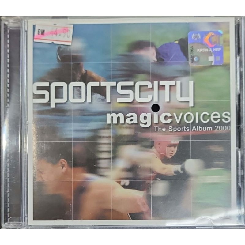 Sportscity Magic Voices - The Sport Album 2000 (CD) | Shopee Malaysia