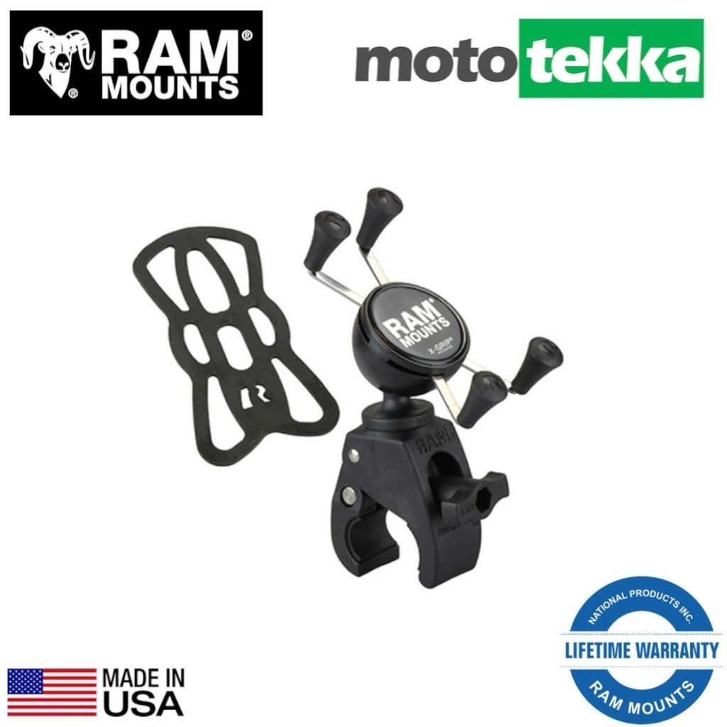 RAM Mounts X-Grip Phone Mount with RAM Snap-Link Tough-Claw (RAM-HOL ...