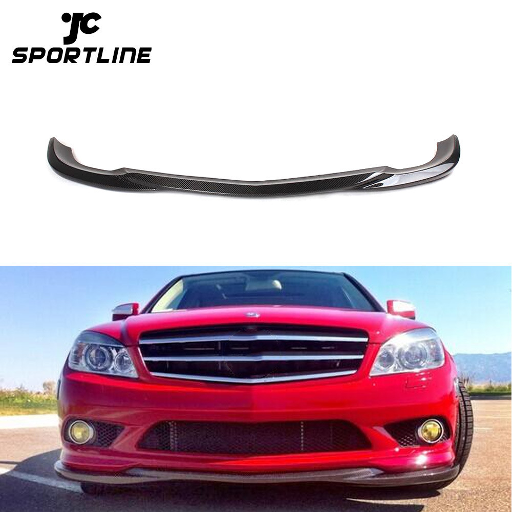 W204 C300 GODHAND Carbon Fiber Front Lip for Mercedes Ben z | Shopee ...