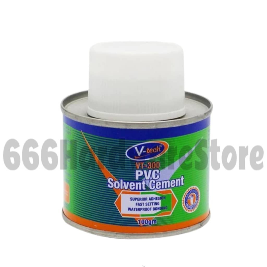 VTECH VT300 Solvent Cement Gum PVC Pipe Glue 100G | Shopee Malaysia