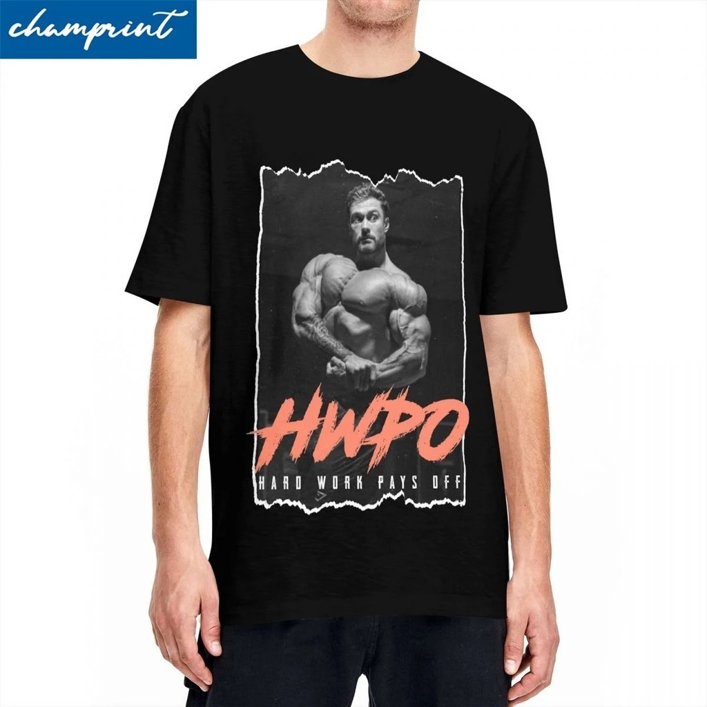 Men Women's Chris Bumstead HWPO T Shirts CBUM Fitness 100% Cotton ...