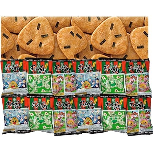 Masuya Onigiri Senbei, individually wrapped, 2 pieces x 12 bags, soy ...