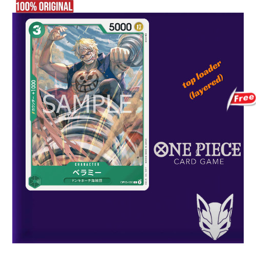 ORIGINAL 4x cards playset deck Bellamy Character OP05-035 C optcg one ...