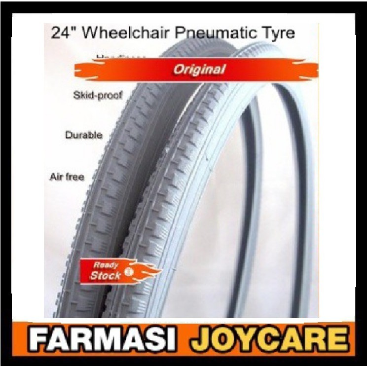 Esco / Mer's / Karma / Soma Wheelchair / Wheel Chair PU Solid Tubeless ...