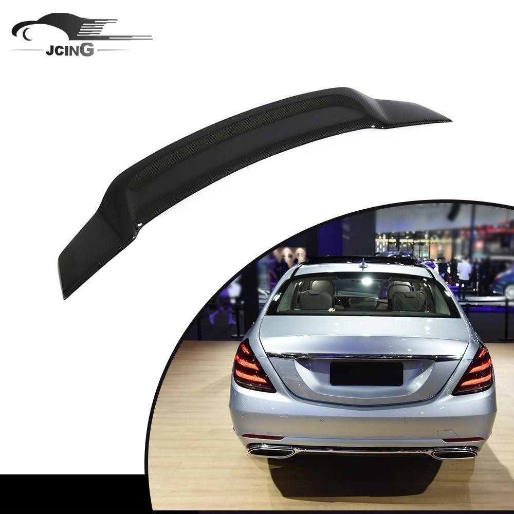Carbon Fiber Rear Trunk Spoiler for Mercedes-Benz S Class W222 Sedan ...