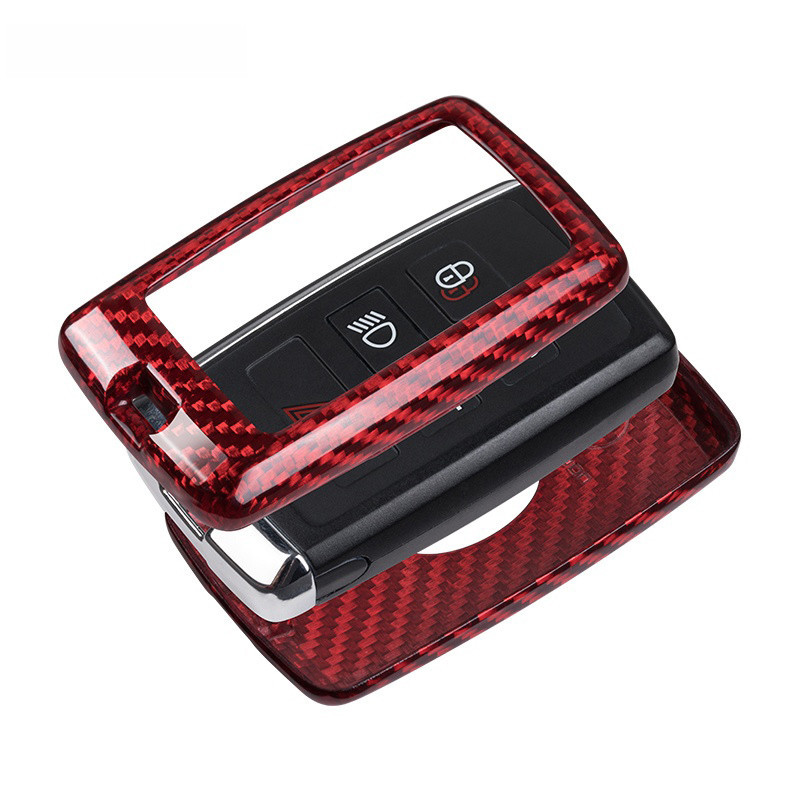 Top smart Car Key case Smart Key cover Carbon Fiber Remote Key Fob ...