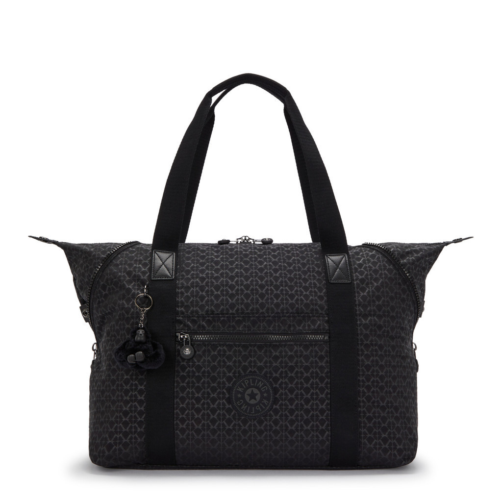 Kipling Art M Signature Emb Tote | Shopee Malaysia
