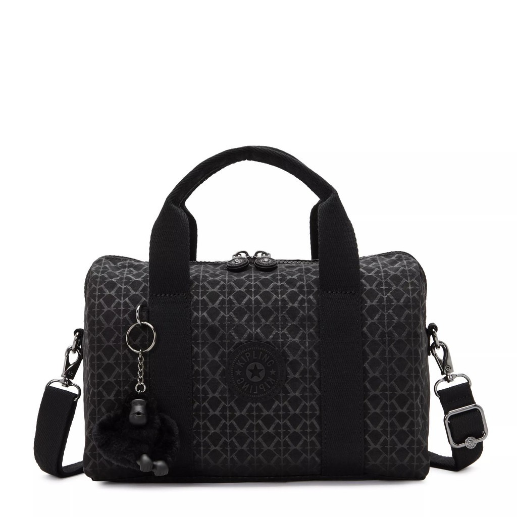 Kipling Bina M Signature Emb Shoulder Bag | Shopee Malaysia