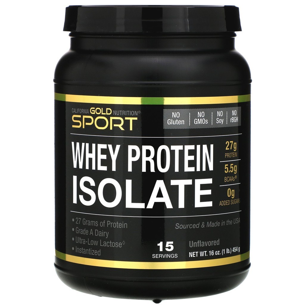 READY STOCK California Gold Nutrition, SPORT, Whey Protein Isolate ...