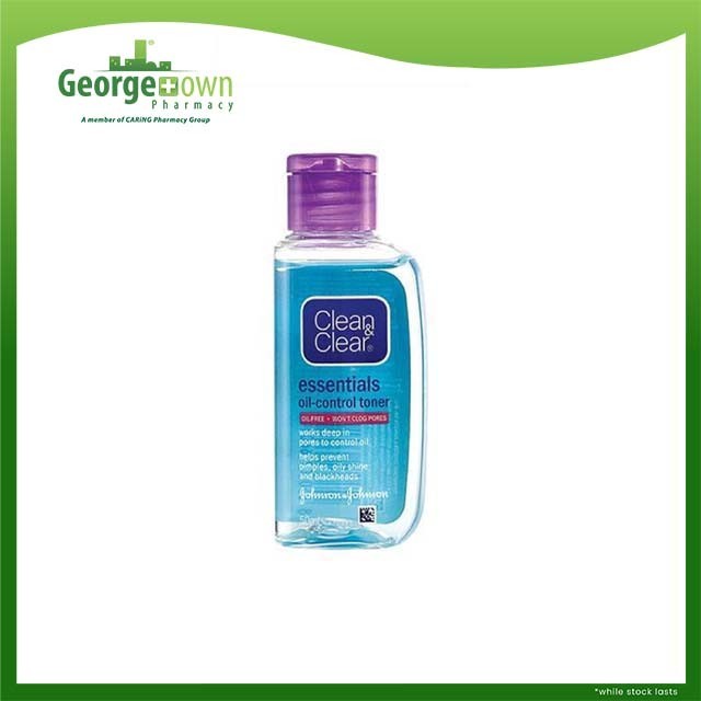 CLEAN & CLEAR ESSENTIALS OIL-CONTROL TONER 50ML | Shopee Malaysia
