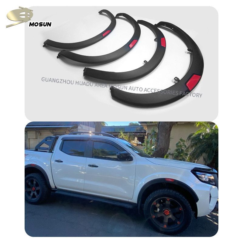 Mosun factory Fender Flare wheel arch Eyebrow for Nissan Navara NP300 ...
