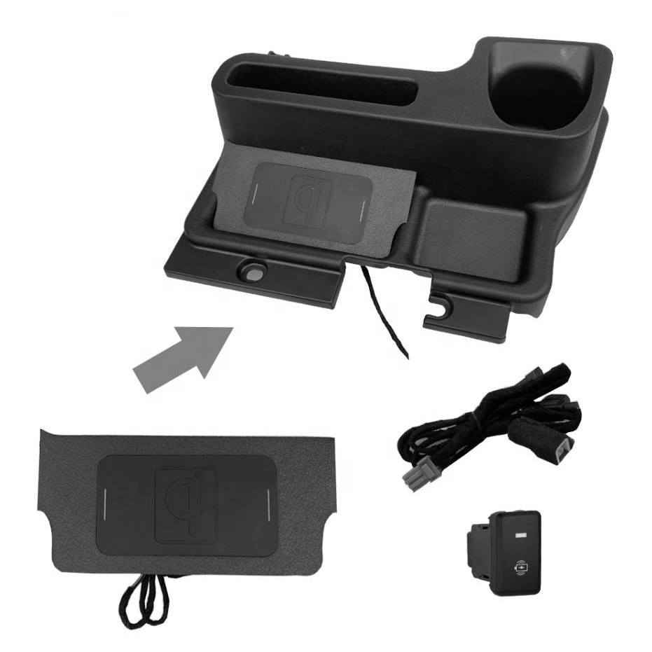 Center Console Box Storage Cup Holder For toyota landcruiser 70 series ...