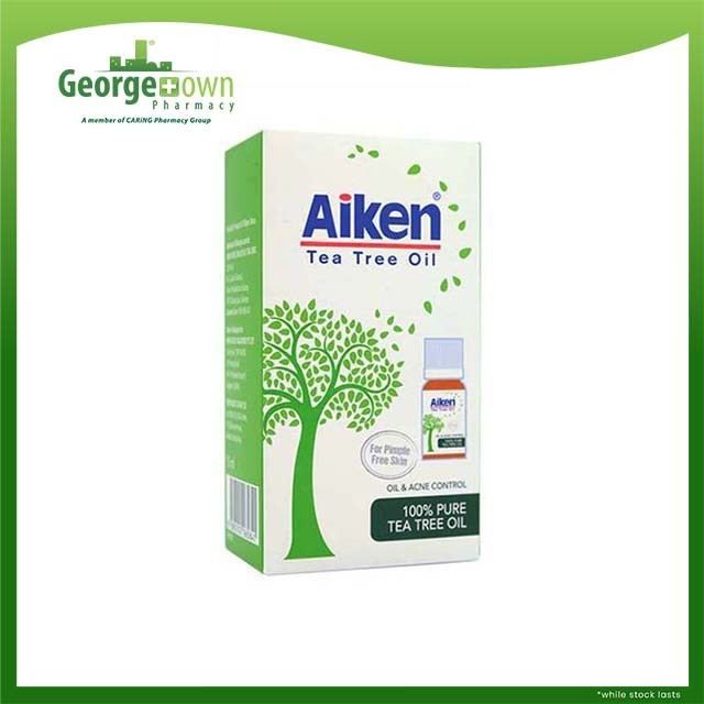 AIKEN 100% PURE TEA TREE OIL 10ML | Shopee Malaysia
