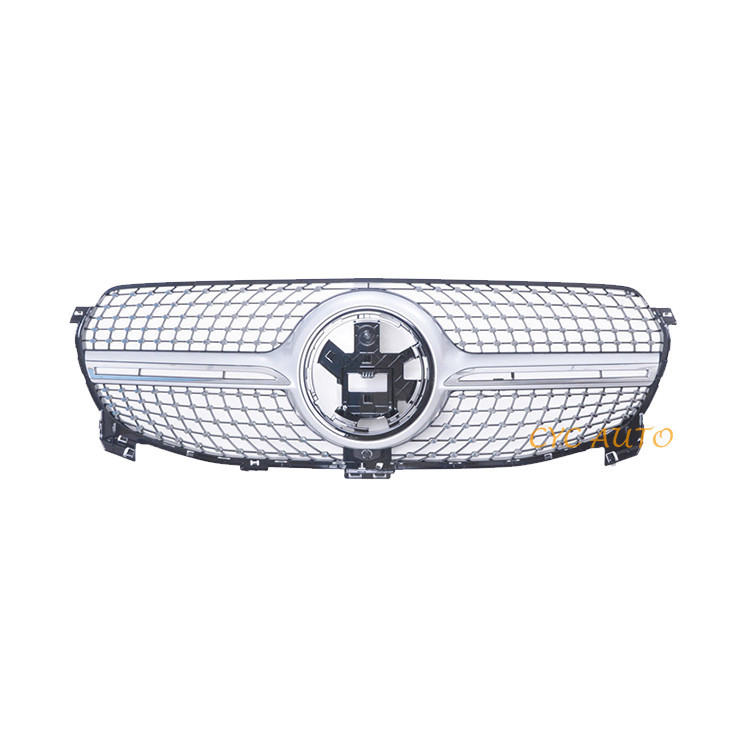 Diamond front bumper Grille Chrome facelift For Mercedes Benz GLE CLASS ...