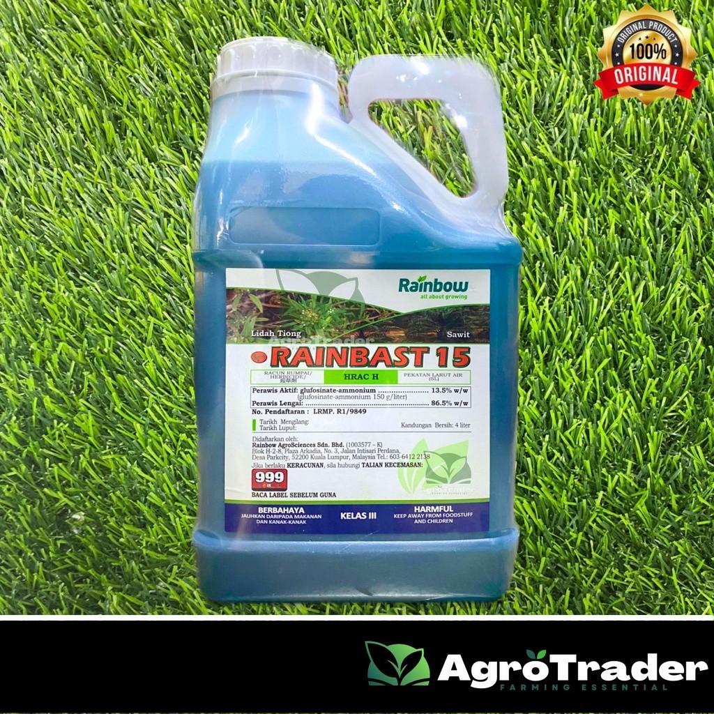 Rainbow Rainbast 15 4L - glufosinate-ammonium 13.5% SL(glufosinate)135 ...