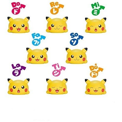 TAKARA TOMY Doremifa Pikachu all 8 types set 【Direct from Japan ...