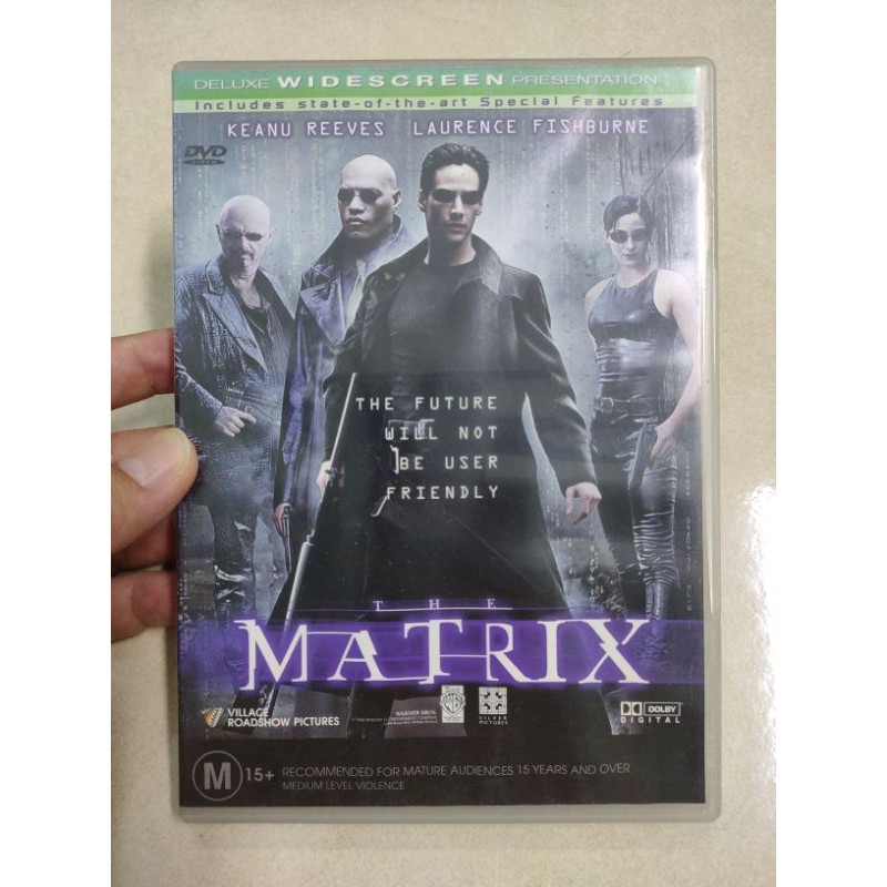 [BB] [DVD Movie] The Matrix (Sci-Fi / Action / Keanu Reeves / Laurence Fishburne) | Shopee Malaysia
