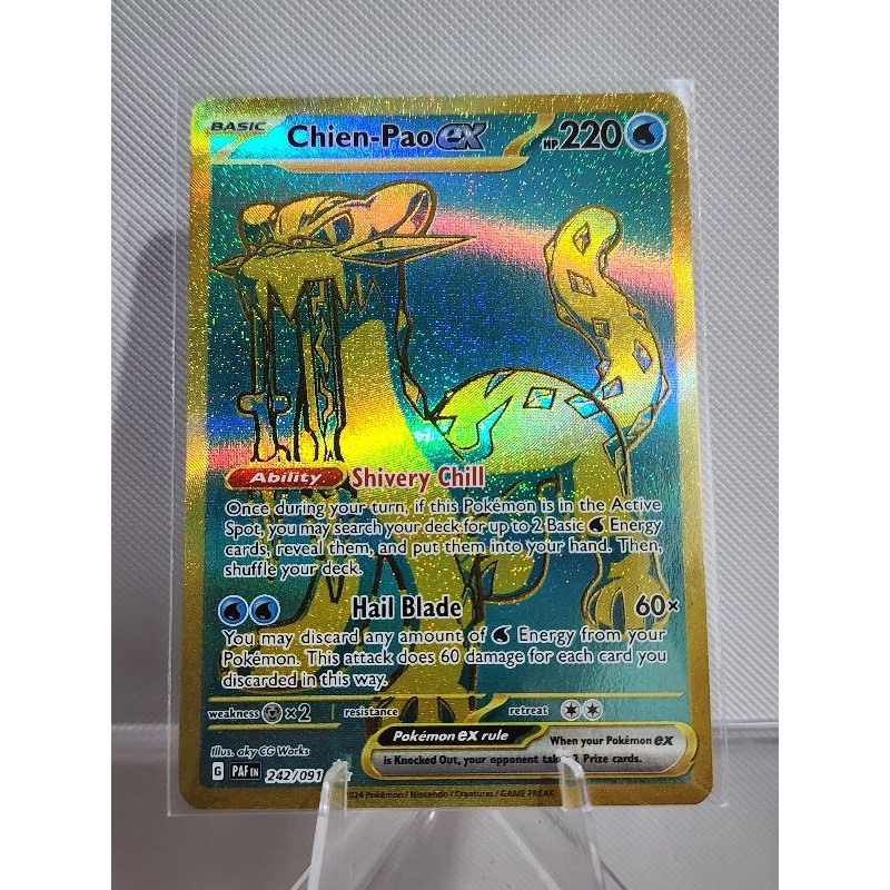 2024 Chien-Pao Ex Card (Rare Holo) | Shopee Malaysia