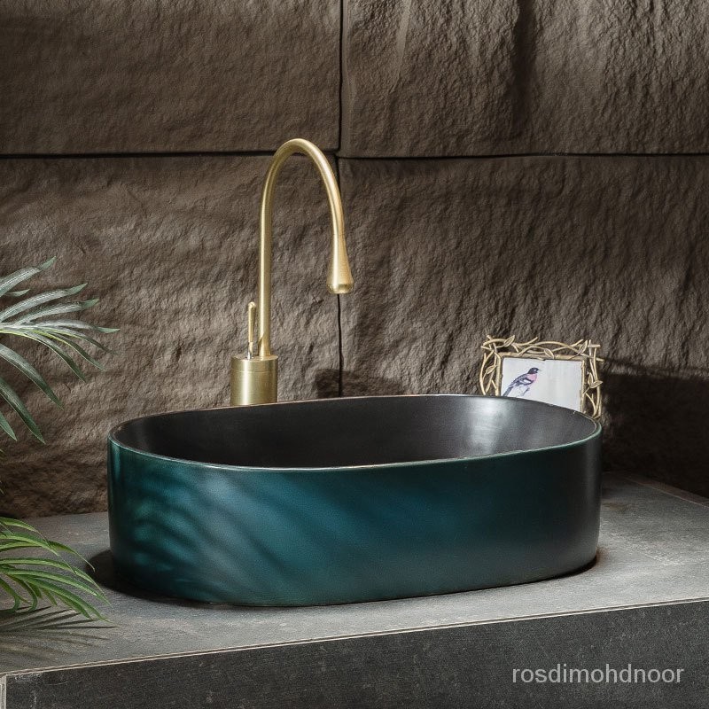 Get gifts/HY-6/Y0EZWholesale Ceramic Art Retro Style Table Basin ...