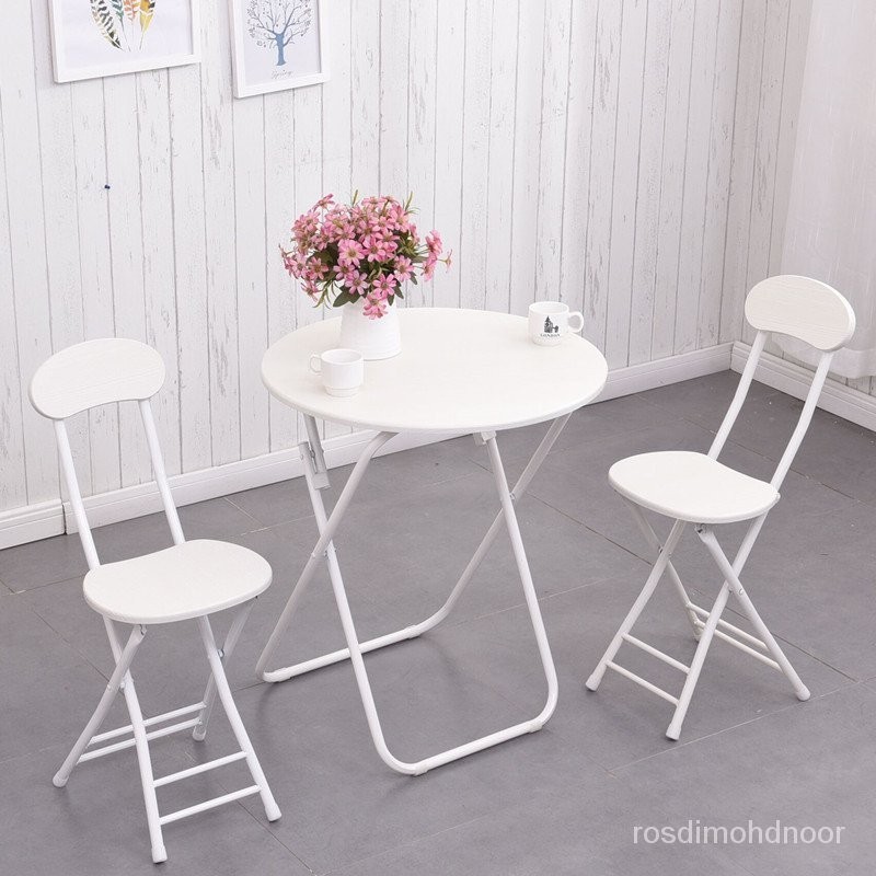 HY-6/Simple Folding Table and Chair Combination Portable Dining Table ...