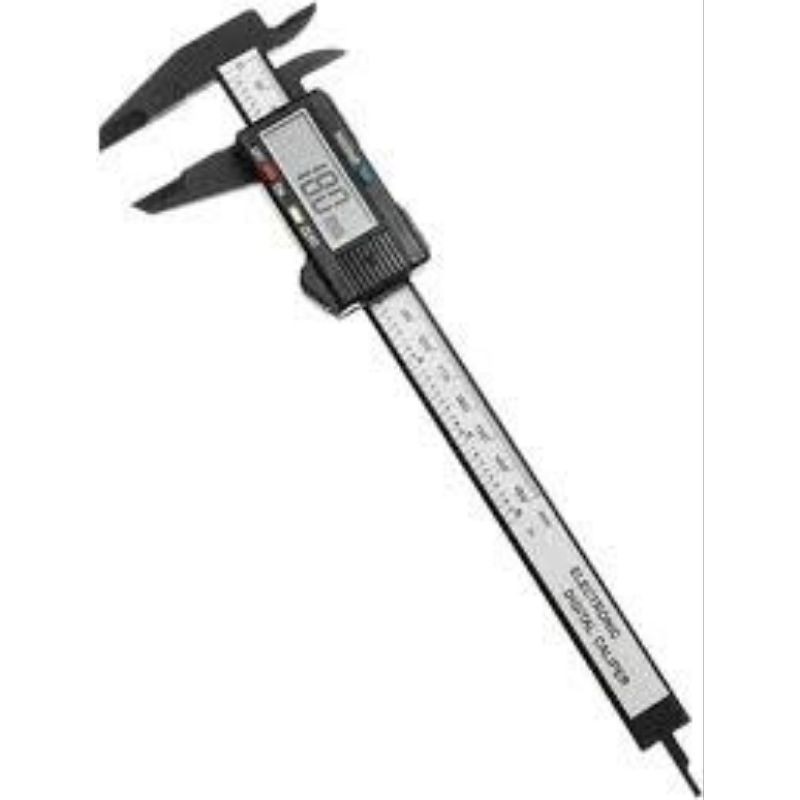 1pc Digital Caliper 6Inch LCD DigitalVernier Caliper Gauge Alat Ukur ...
