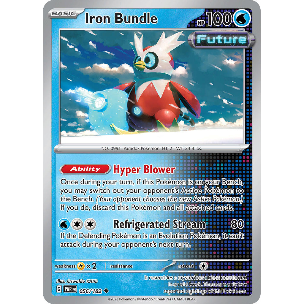 Original Iron Bundle 056 182 ptcg tcg pokemon card | Shopee Malaysia