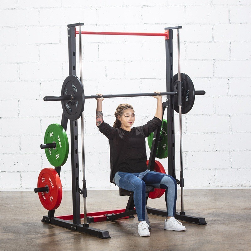 HY-# Household Counter Balanced Smith Machine Frame Squat Rack Bench ...