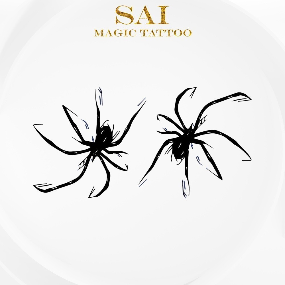 SAI MAGIC TATTOO Lasts to 2 weeks 10CM×06CM Tattoo sticker waterproof ...