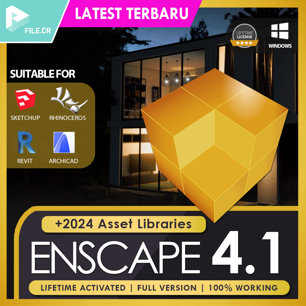 🔥 𝐄𝐧𝐬𝐜𝐚𝐩𝐞 𝟒.𝟏 + 𝐀𝐬𝐬𝐞𝐭 𝐋𝐢𝐛𝐫𝐚𝐫𝐢𝐞𝐬🔥 Enscape for WINDOWS 💯 EASY INSTALL 💯 ...