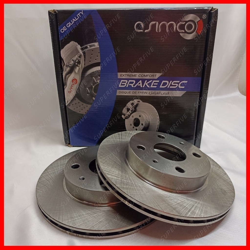 PERODUA MYVI 1.0L 1.3L FRONT DISC ROTOR / BRAKE DISC DEPAN (SET ...